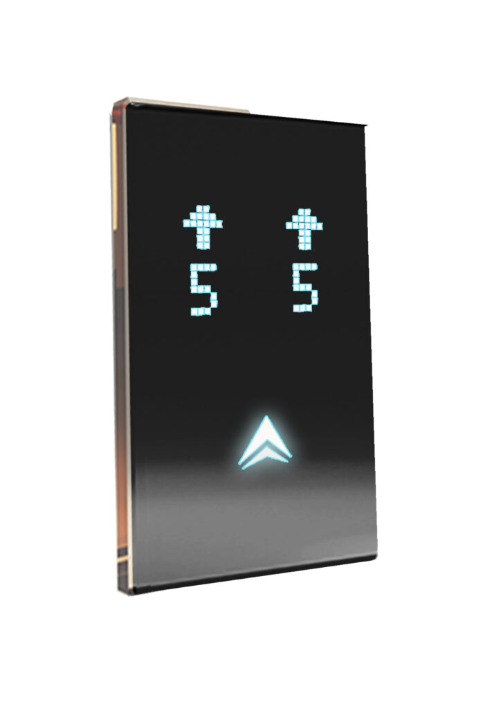 Botón exterior + 2 ip rgb – Saitek Control