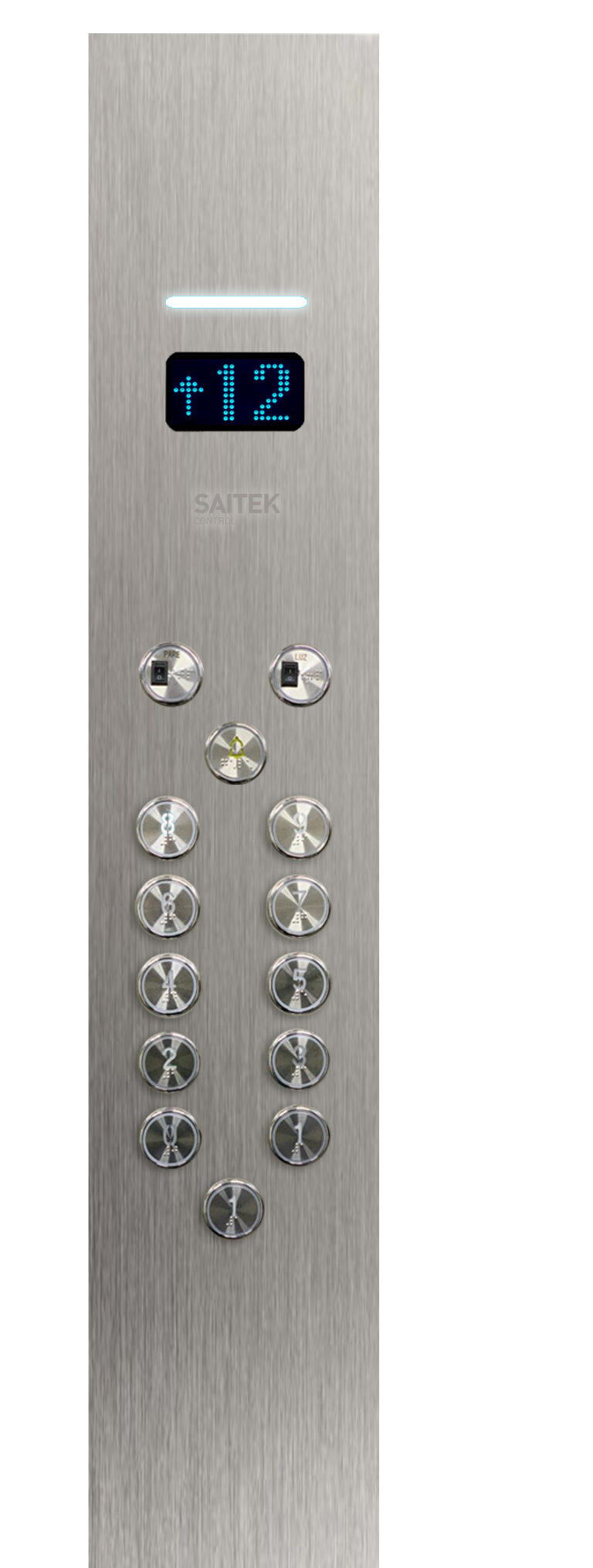 Botonera acero + rgb – Saitek Control